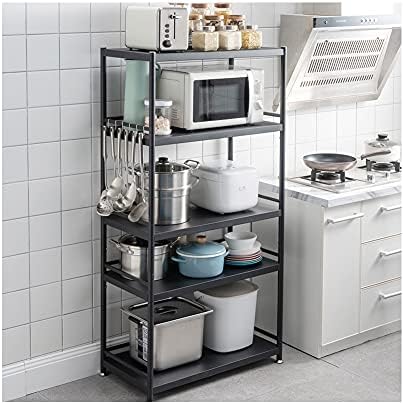 5 Tier Stainless Steel Extra Heavy Duty Kitchen Storage Rack with ...