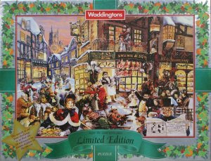 Waddingtons Christmas Jigsaw Puzzle-A Victorian Christmas: Amazon.co.uk: Toys & Games