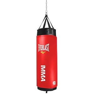 Amazon.com : Everlast Mixed Martial Arts C3 Foam Heavy Bag (Red, 100 ...