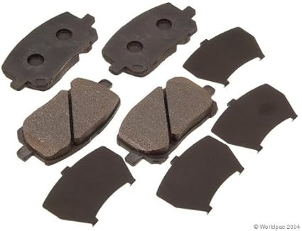 Front Disc Brake Pad for 2003-2008 Toyota Corolla, Brake Pads - Amazon ...