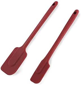 Amazon.com: Farberware Red Spatulas, Set of 2: Kitchen & Dining