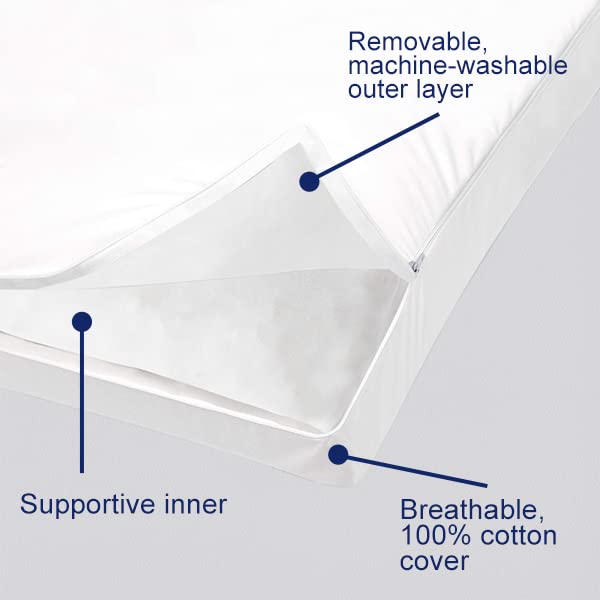 ACCURATEX Full Body Pillow for Adults - Hybrid Shredded Memory Foam Firm Body Pillow with Soft ...