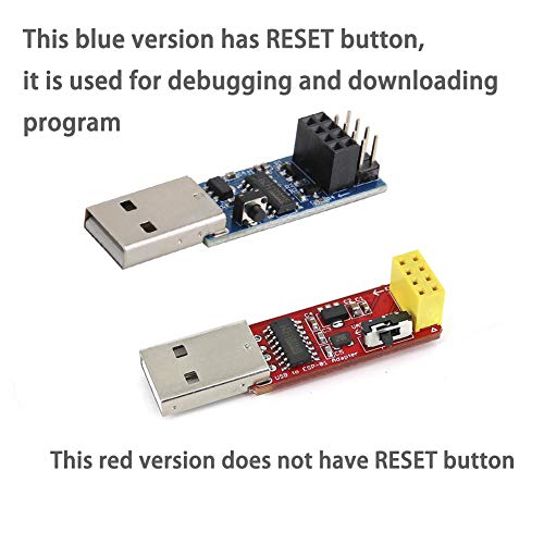 Usb To Esp8266 Ch340c Esp 01 Esp 01s Breakout Prog Wifi Programmer