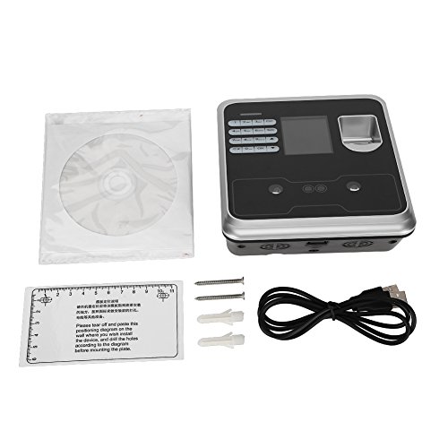 Ciglow 2.4-inch TFT LCD Screen Time Clock Checking, Fingerprint Face ...