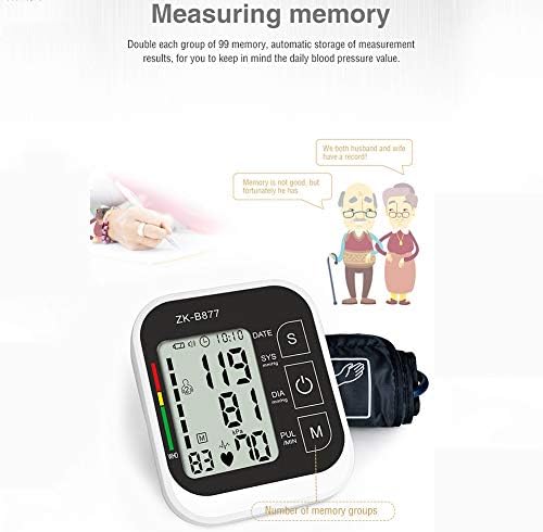 Sock Upper Arm Blood Pressure Monitor Digital Automatic Measure Blood ...