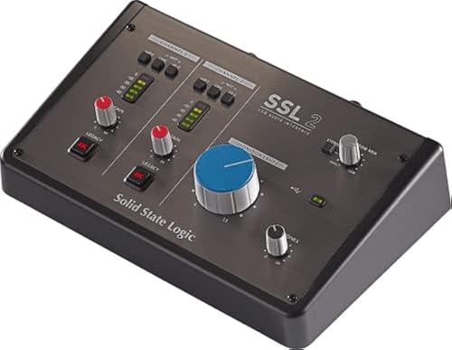 Solid State Logic SSL 2 USB Audio Interface - 24 bit/192 kHz, 2-in 2 ...