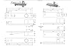 TamBee Door Pivot Hinges Heavy Duty Hinges for Wood Doors 360 Degree ...