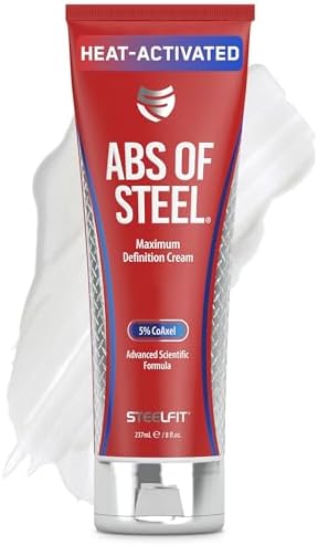 SteelFit Abs of Steel® | Heat-Activated Maximum Definition Cream for ...
