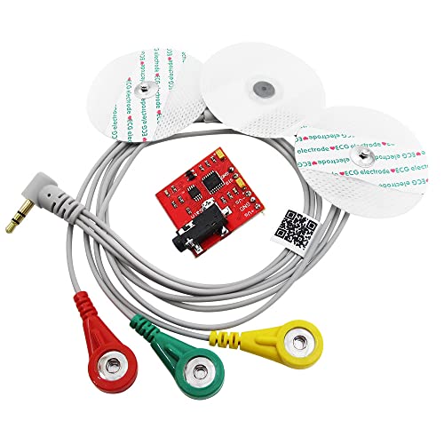 SaiDian 1Set Muscle Signal Sensor EMG Sensor Dector Muscle Activity ...