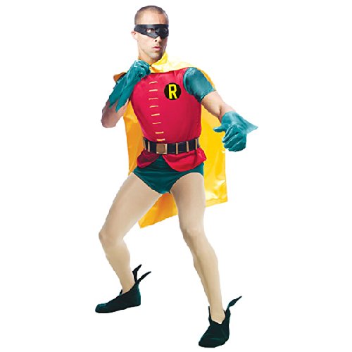 Batman Classic 1966 Grand Heritage Costume Adult: Robin Select Size ...
