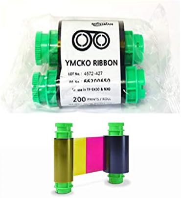 POINTMAN Id Card Printer Color Ribbon Print 200 Image for Model Nuvia ...