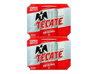 Cerveza Tecate Roja 24 Latas 355 Ml: Amazon.com.mx: Alimentos y Bebidas