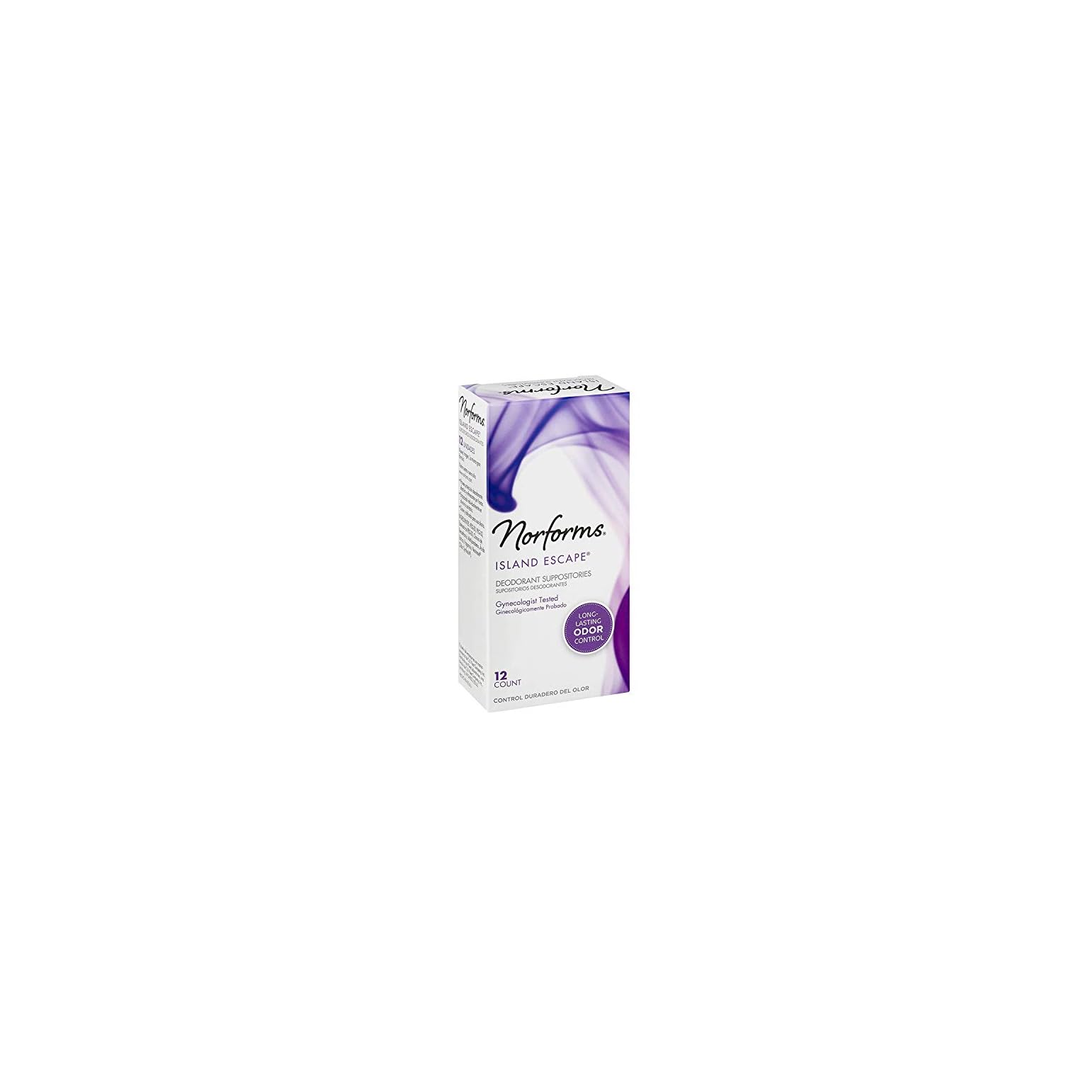 Norforms Feminine Deodorant Suppositories | Long Lasting Odor Control