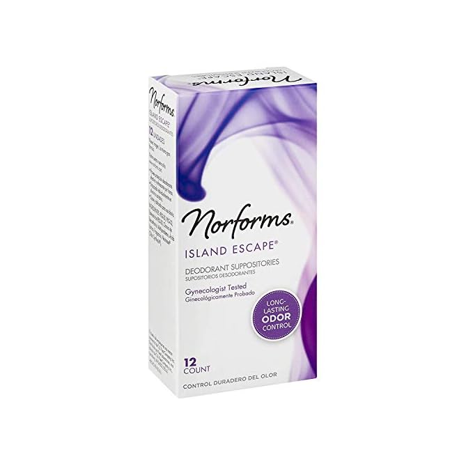 Norforms Feminine Deodorant Suppositories | Long Lasting Odor Control