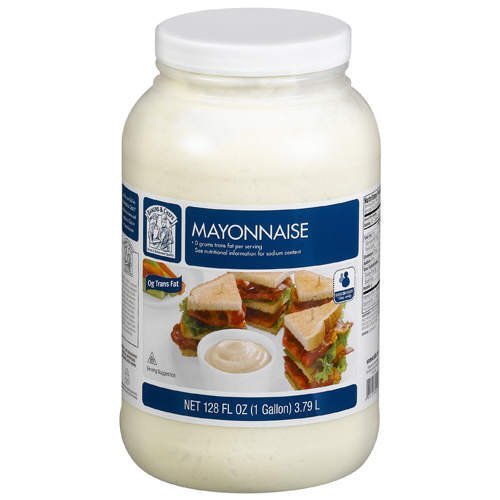 Amazon.com : Bakers & Chefs Extra Heavy Mayonnaise - 1 gal - CASE PACK ...