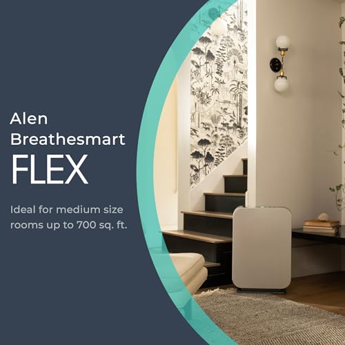 Alen BreatheSmart FLEX HEPA Air Purifier With Fresh Filter, Absorbs ...