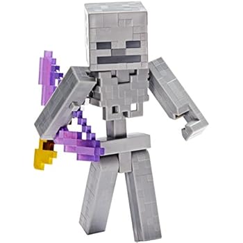 Amazon.com: Minecraft Skeleton With Bow 5" Figure: Toys & Games