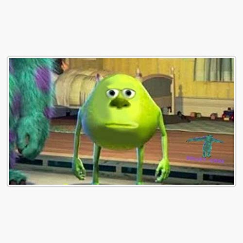Mua TCT Trading Mike Wazowski Meme Vinyl Stickers Waterproof Decal Car ...