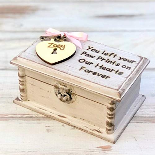 Amazon.com: Pet Keepsake Memory Box - Pet Loss Remembrance Gift ...