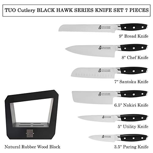 TUO-Knife-Block-Set-7-piece-Kitchen-Knife-Set-with-Wooden-Block-Kitchen ...