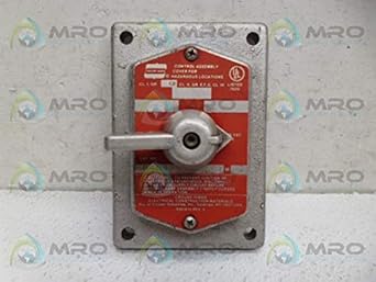 Crouse-Hinds DSD925 600 Volt AC 3-Position Heavy-Duty Factory Sealed Explosionproof Dust ...