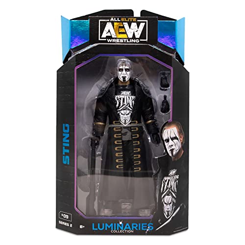 All Elite Wrestling - 6-Inch Sting Figure With Accessories - AEW Unmatched Collection Series 2 ...