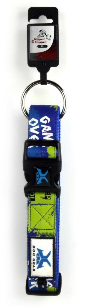 Amazon.com : Nipper & Chipper X-Trm Dog O-Ring Collar, Blue : Pet ...