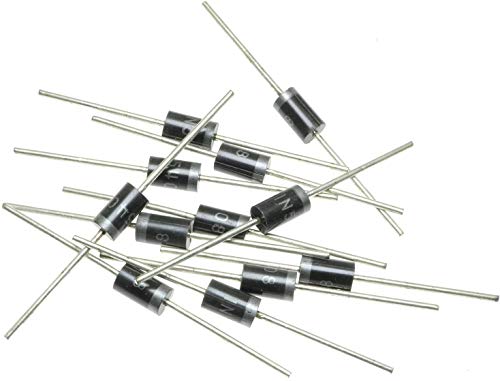 Juried Engineering 1N5408 Rectifier Diode 3A 1000V DO-201AD (DO-27 ...