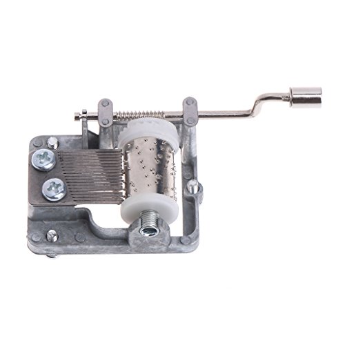 SimpleLif Hand Crank Movements Parts Hurdy Gurdy DIY Music Box Music ...