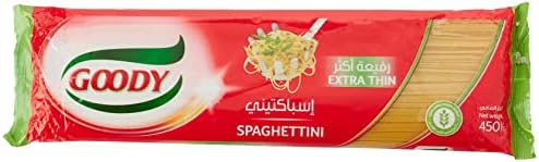 Goody Extra Thin Spaghetti Pasta, 450G, Durum Wheat Pasta price in ...