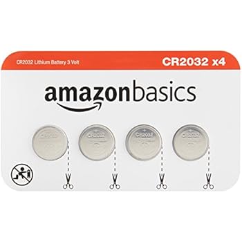 Amazon.com: Energizer 2032 Battery CR2032 Lithium 3v (1 Pack of 5 ...