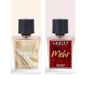 Buy LUXIFY SCENT Vanilla 28 & Mehr Perfume | Notes of vanilla Husk ...