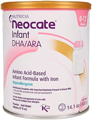 Neocate DHA/ARA Amino Acid Based Formula for 0 to 12 Month Babies 400 g ...