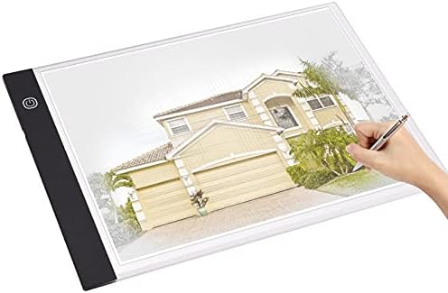 Light Pad,A2 Ultra-thin LED Light Box Dimmable Brightness Drawing Table ...