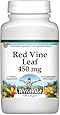 Amazon.com: Red Vine Leaf (Vitis vinifera) - 450 mg (100 Capsules, ZIN ...