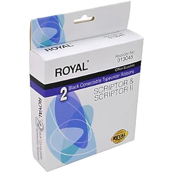 Amazon.com : Royal Scriptor and Scriptor II - 2 Pack - Typewriter ...