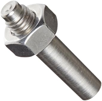 Steel Externally Threaded Taper Pin With Hex Nut, Plain Finish ...