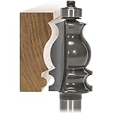 MLCS Molding Plane Profile Router Bit 1/2" Shank - Face Molding Router ...