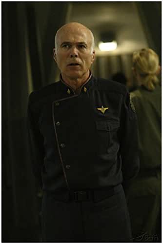 Colonel Saul Tigh Looking Concerned with Arms Behind Back - Battlestar ...