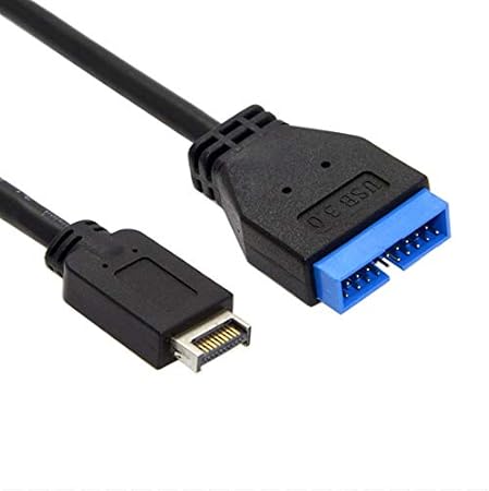 Amazon.com: JXSZ Type-e USB 3.1 Gen2 A-Key to 20Pin(19-pin) USB3.0 Male ...
