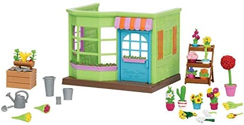 Amazon.com: Li'l Woodzeez Li'l Blossoms Flower Shop Playset: Toys & Games