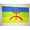 Amazon.com : AZ FLAG Kabylie Flag 3' x 5' - Berber Kabylia Flags 90 x ...