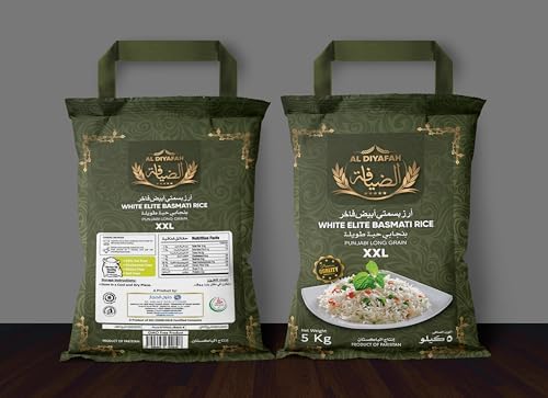 Al Diyafah Long Grain Basmati Rice 5 kg price in Saudi Arabia | Amazon ...