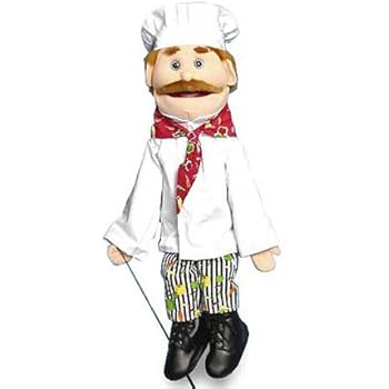 Amazon.com: Sunny Toys 28" Dad/Chef Full Body Puppet: Toys & Games