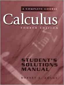 Calculus: Complete Course: Adams: 9780201519044: Amazon.com: Books