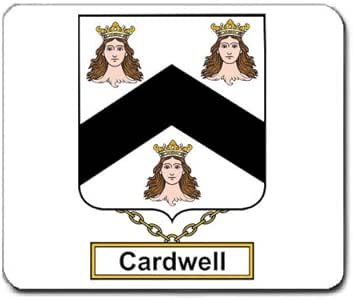 Amazon.com : Cardwell Family Crest Coat of Arms Mouse Pad : Office Products
