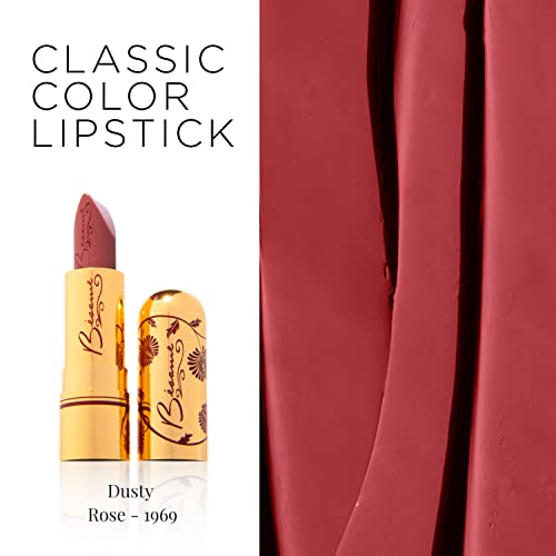 Besame Cosmetics - Dusty Rose Lipstick - 1969 Classic Color Lipstick ...