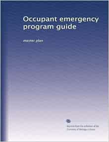 Occupant emergency program guide: master plan: Unknown, .: Amazon.com ...