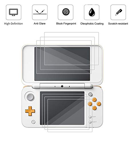 3 Pack Matte Anti-Glare Screen Protector For Nintendo 3DS XL 2017 ...