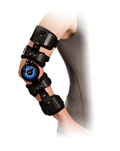 Orthomen Hinged ROM Elbow Brace, Adjustable Post OP Elbow Brace ...